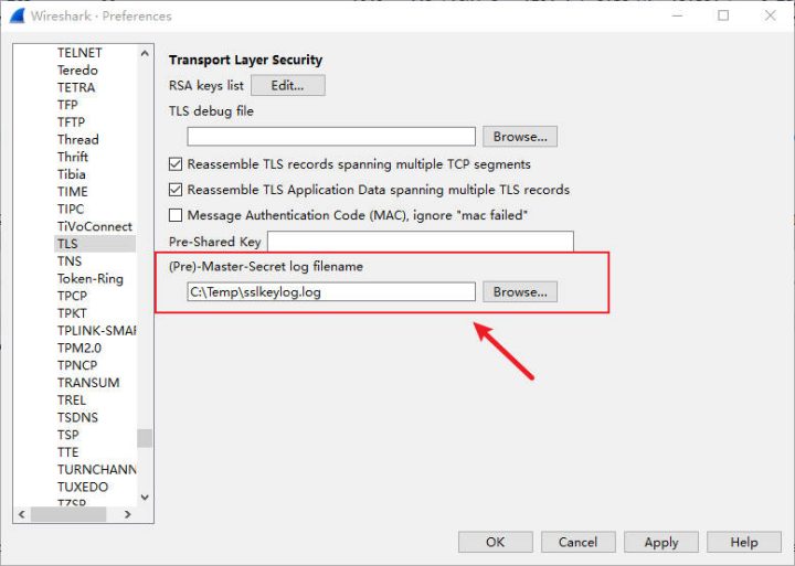 Decrypting HTTPS Traffic with SSLKEYLOGFILE – Haifeng's Blog