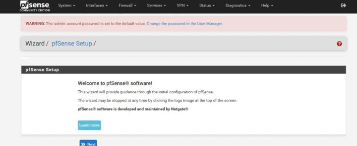 Installing pfSense on ESXi – Haifeng's Blog