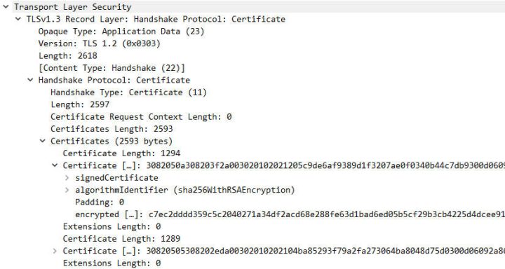 Understanding TLS 1.3 with Wireshark – Haifeng's Blog