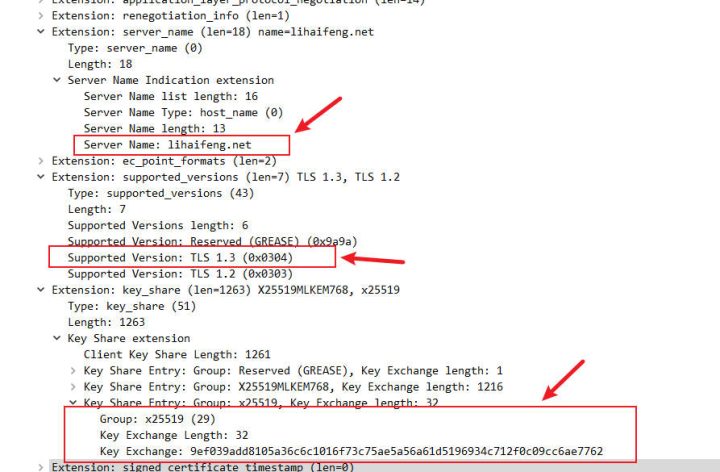 Understanding TLS 1.3 with Wireshark – Haifeng's Blog