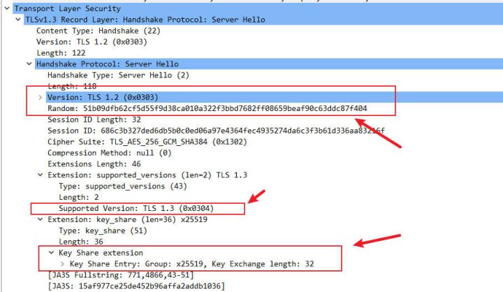 Understanding TLS 1.3 with Wireshark – Haifeng's Blog